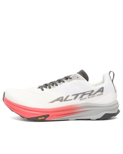 Altra Mont Blanc Speed Sneaker in White for Men | Lyst UK