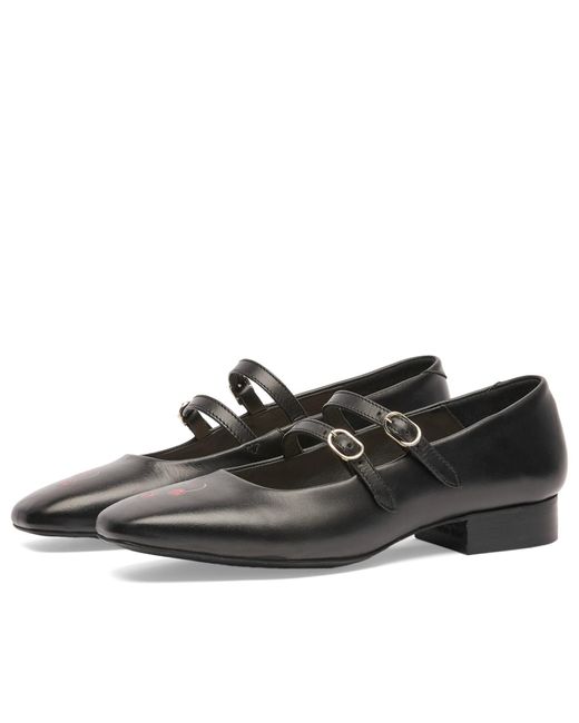 Duke & Dexter Mary Jane Shoe in Black | Lyst