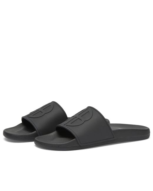Anine Bing Isla Slides in Black | Lyst UK