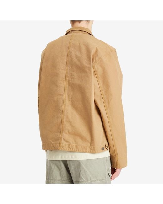 The North Face Cedar Canvas Work Jacket in Natural for Men | Lyst