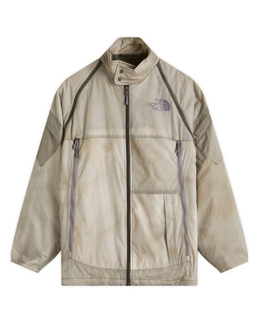 The North Face Padded Energy Saving Shirt Jacket in Gray for Men | Lyst