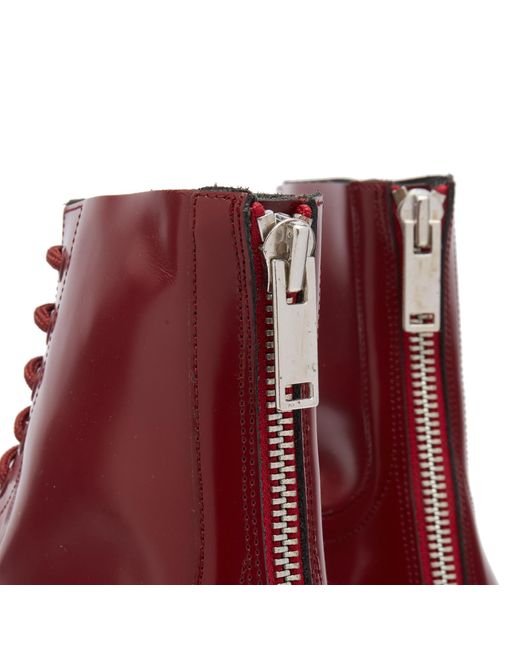 Adieu X Undercover Type 196 Combat Boot in Red for Men | Lyst