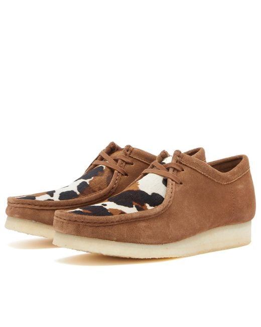 Clarks Wallabee Cow in Brown for Men | Lyst UK