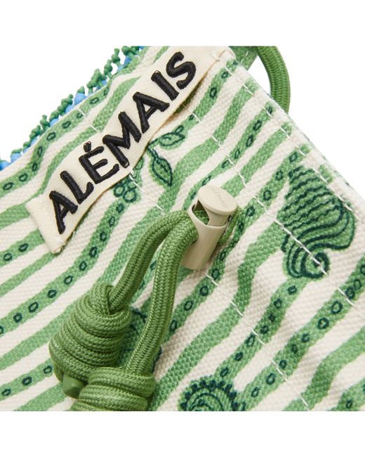 ALÉMAIS Lula Crossbody Pouch Bag in Green | Lyst