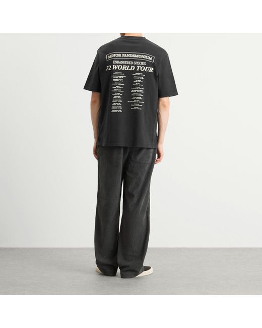 ACMH by Magic Castles Minor Pandemonium World Tour T-Shirt in Black for ...