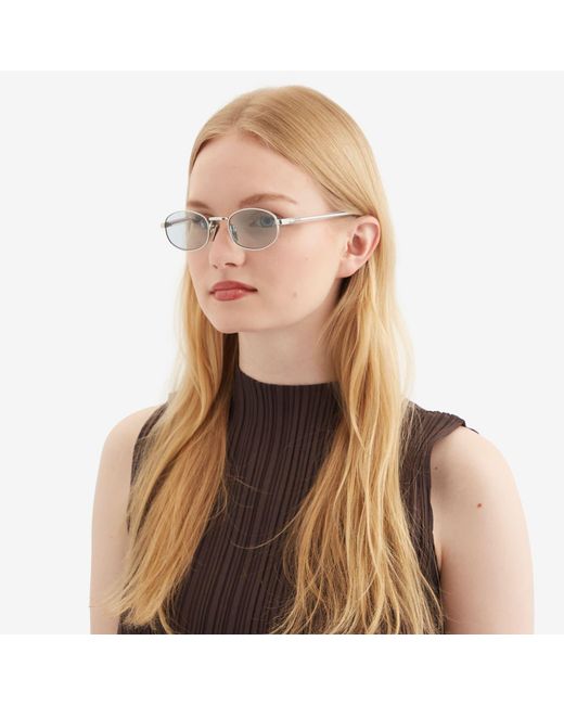 Prada 0Pr B53S Sunglasses in White | Lyst UK