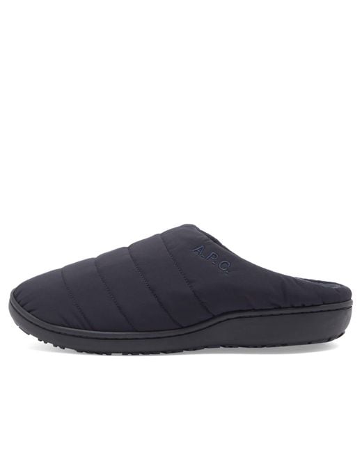 A.P.C. X Subu Slipper in Blue for Men | Lyst UK