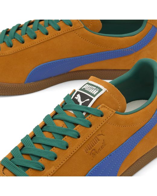 PUMA Brasil Sneaker in Blue | Lyst UK