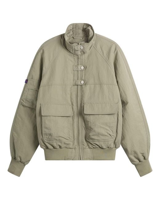 Damson Madder Chachi Bomber Jacket in Green | Lyst