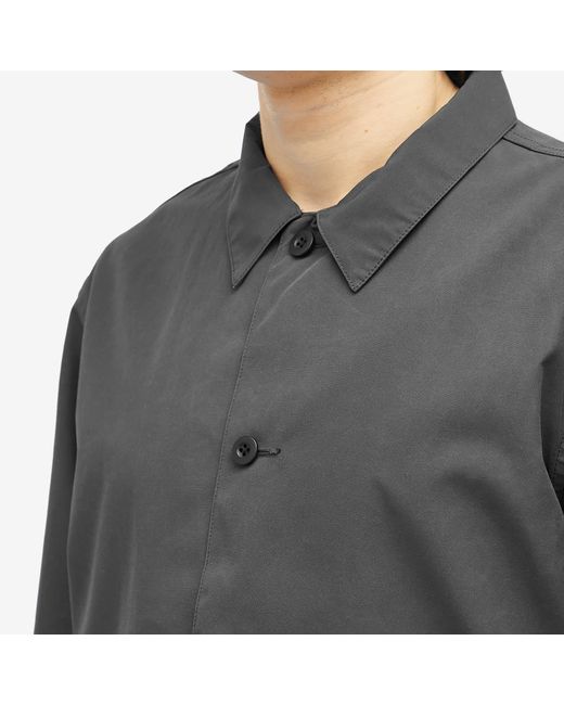 Snow Peak Pe/Co Weather Jacket in Gray for Men | Lyst