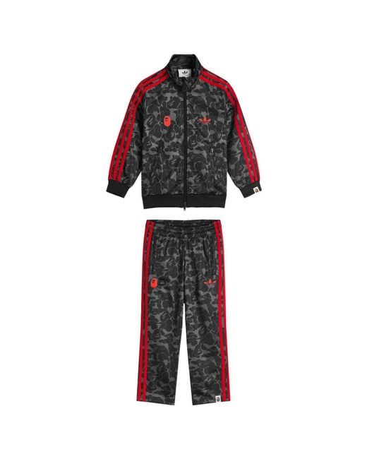 adidas X Bape Kids Firebird Tracksuit in Black | Lyst