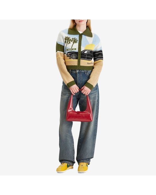 House Of Sunny Pretty Tripper Cardigan in Green | Lyst