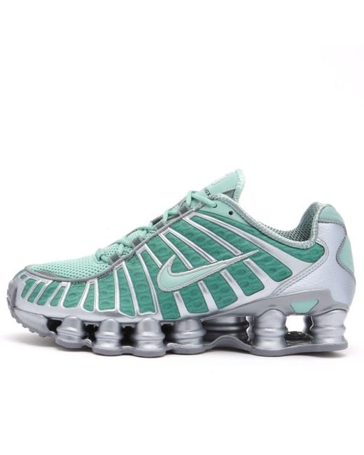Nike Shox Tl W Sneaker in Green | Lyst