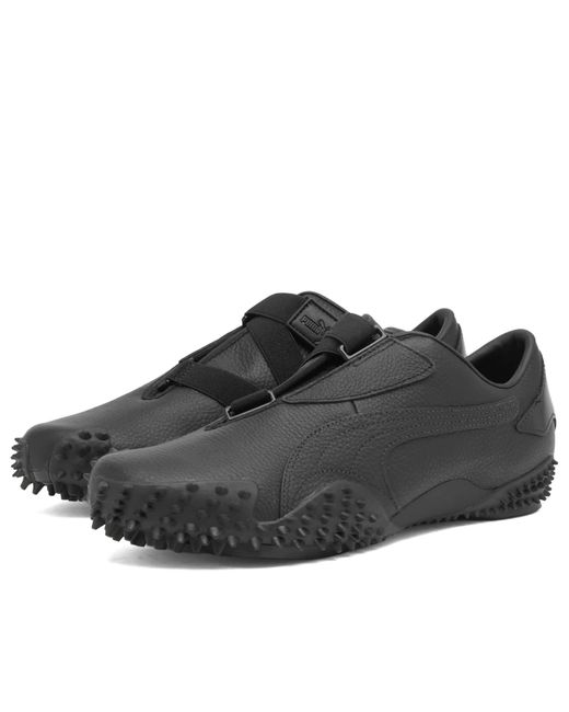 PUMA Mostro Leather in Black | Lyst