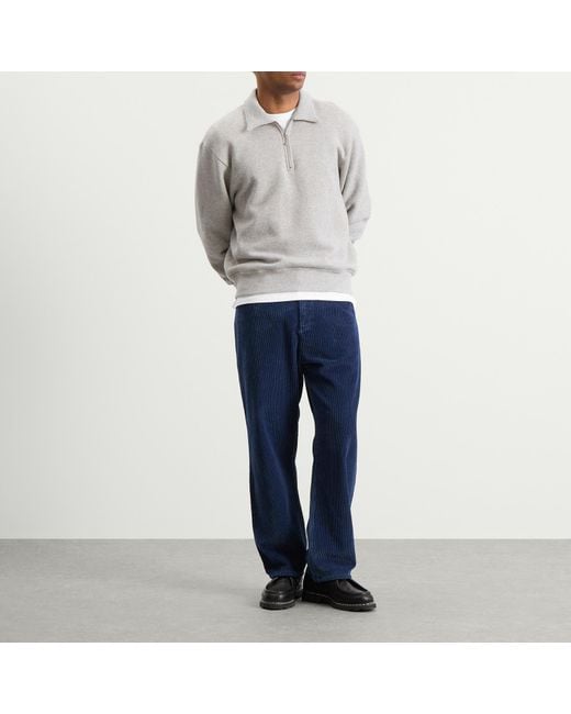 Folk Barrel Leg Pant in Blue for Men | Lyst UK