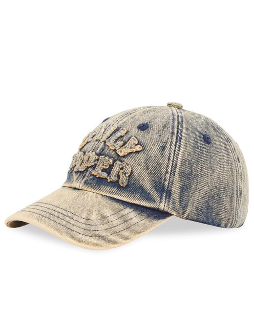 Daily Paper Dias Arch Stach Denim Cap in Gray | Lyst
