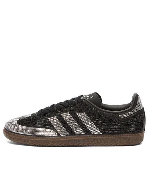 adidas Samba Og Diamante Sneakers in Black | Lyst UK