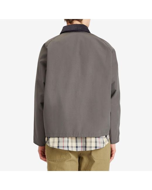Barbour Os Reversible Transporter Jacket in Gray for Men | Lyst