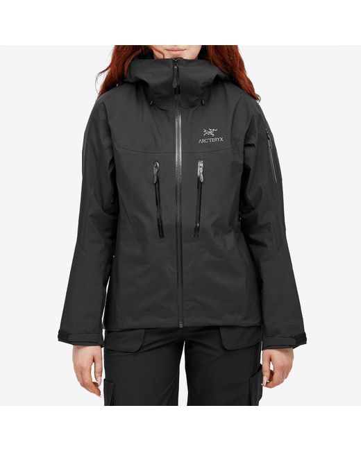 Arc'teryx Alpha Sv Jacket in Black | Lyst UK
