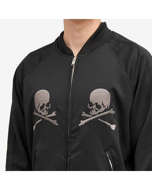 MASTERMIND WORLD Souvenir Logo Bomber Jacket in Black for Men | Lyst