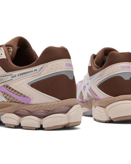 Asics Gel-Cumulus 16 Sneakers in Brown | Lyst UK