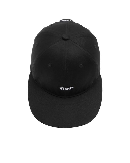 WTAPS 02 Embroidered Logo 6 Panel Cap in Black for Men | Lyst