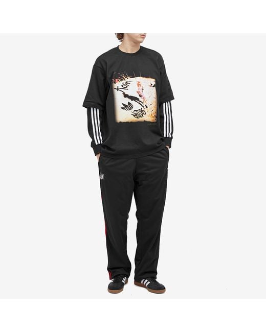 adidas X Korn Track Pant in Black for Men | Lyst