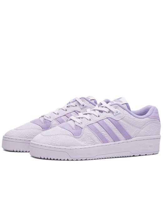 adidas Rivalry Low Tr Sneakers in Purple for Men | Lyst