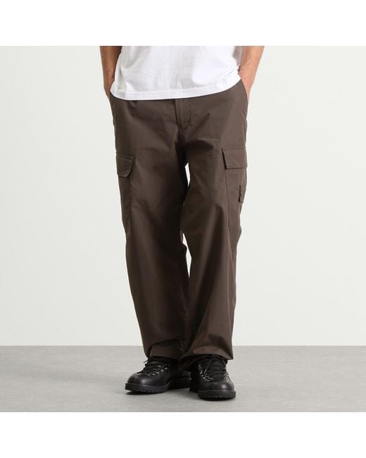 Stone Island Ghost Weatherproof Cotton Canvas Cargo Pants in Brown for ...