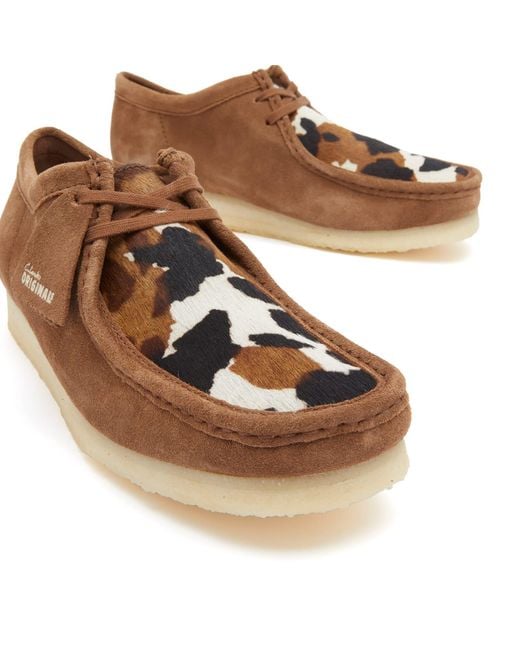 Clarks Wallabee Cow in Brown for Men | Lyst UK