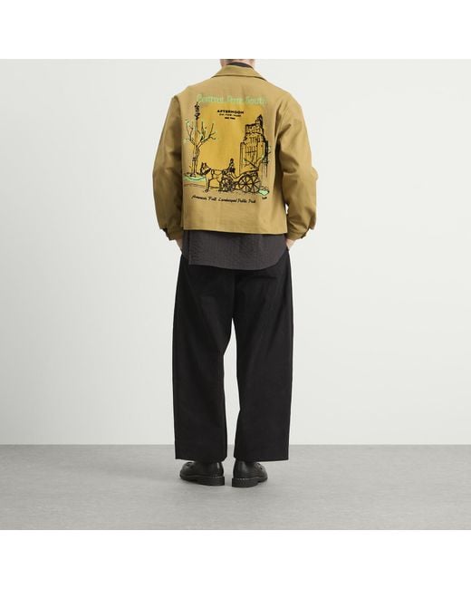 Bode Central Park Jacket in Green for Men | Lyst UK