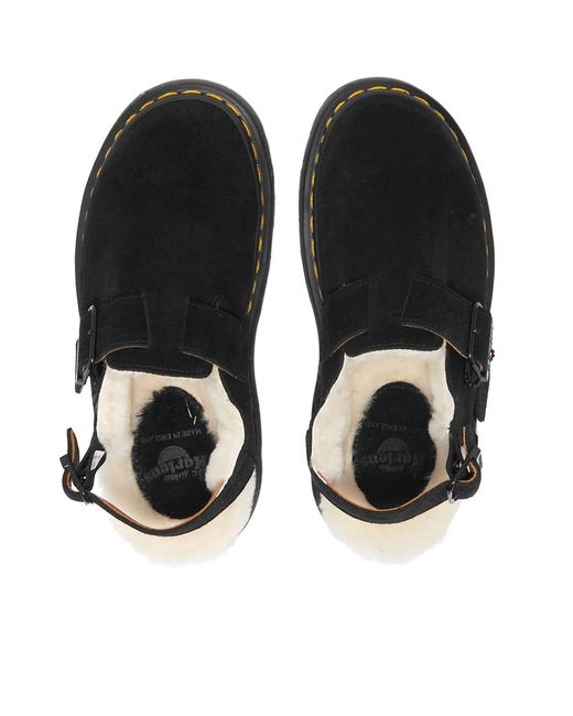 Dr. Martens Jorge Shearling Mule in Black for Men | Lyst UK