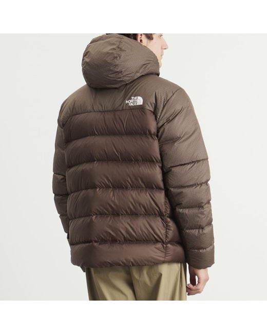 The North Face Hke Kalix Down Hooded Jacket in Brown for Men | Lyst UK