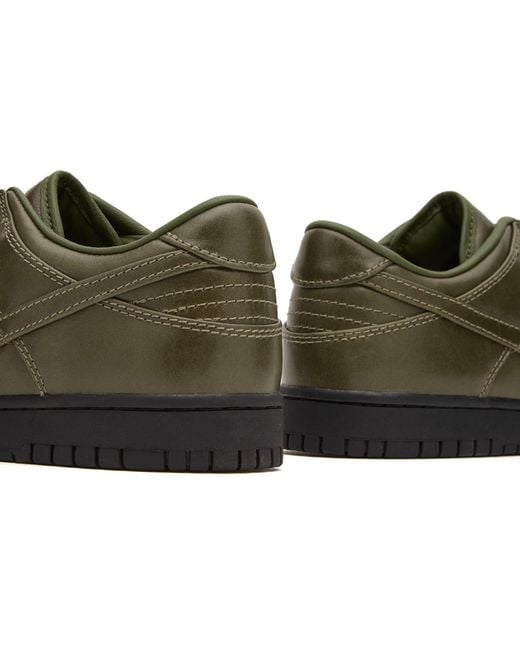 Nike Dunk Low Retro Prm Qs Sneaker in Brown | Lyst UK