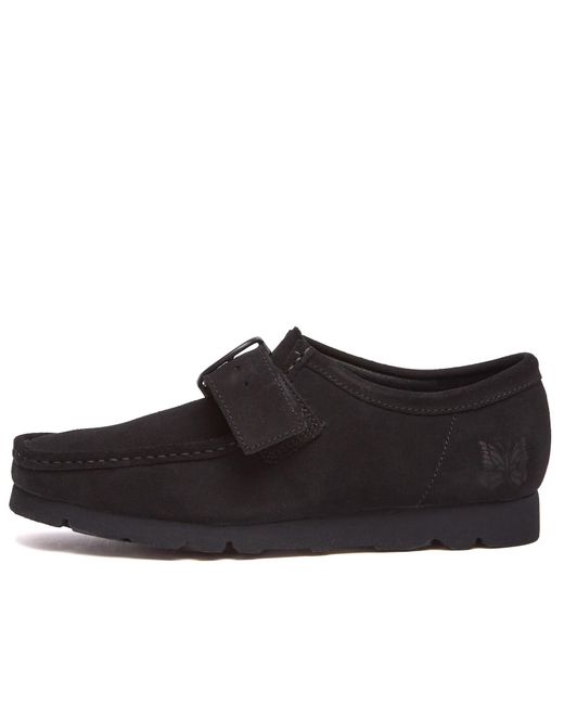 Clarks X Needles Wallabee Strap in Black for Men | Lyst
