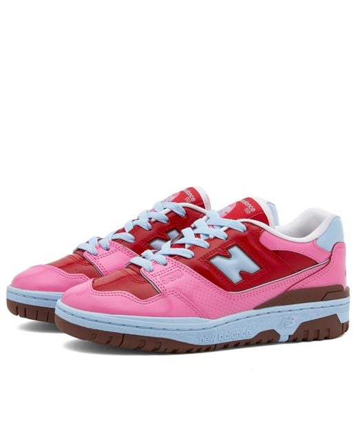 New Balance Bb550Ykc Sneakers in Red | Lyst