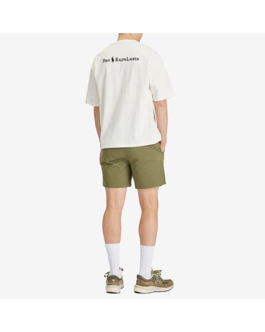 Polo Ralph Lauren Back Logo T-Shirt in White for Men | Lyst