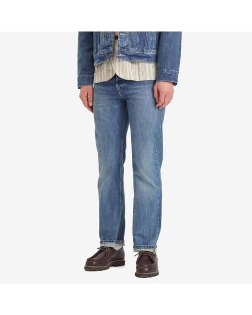 Paul Smith X Lee Custom Selvedge Denim 101 Jeans in Blue for Men | Lyst