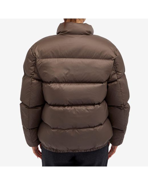 Gramicci Down Puffer Jacket in Brown | Lyst