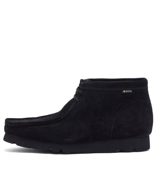 Clarks Wallabee Boot Gore-Tex Suede in Blue for Men | Lyst Clarks Wallabee Boot Gore-Tex Suede in Blue for Men | Lyst
