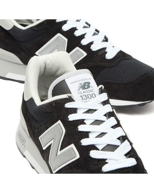 New Balance 1300 Sneaker in Black | Lyst UK