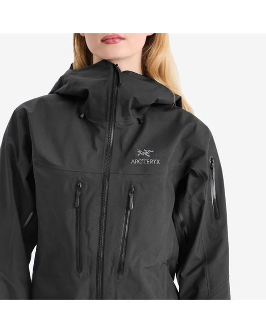 Arc'teryx Alpha Sv Jacket in Black | Lyst UK