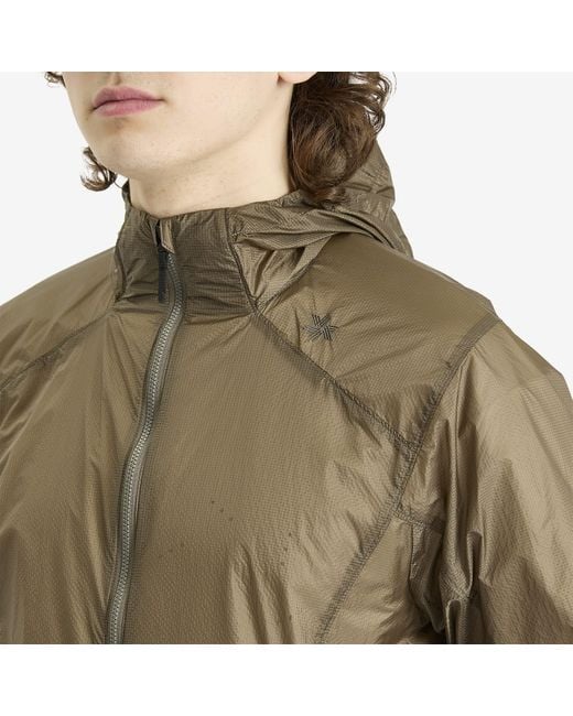 Goldwin Airly Shell Packable Wind Jacket in Green for Men | Lyst UK