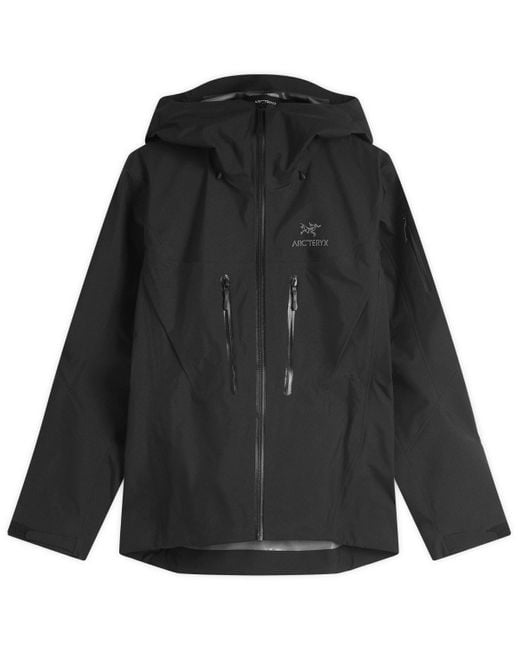 Arc'teryx Alpha Sv Jacket in Black | Lyst UK