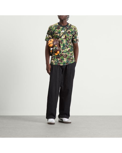 adidas X Bape Milo Bag in Metallic for Men | Lyst UK