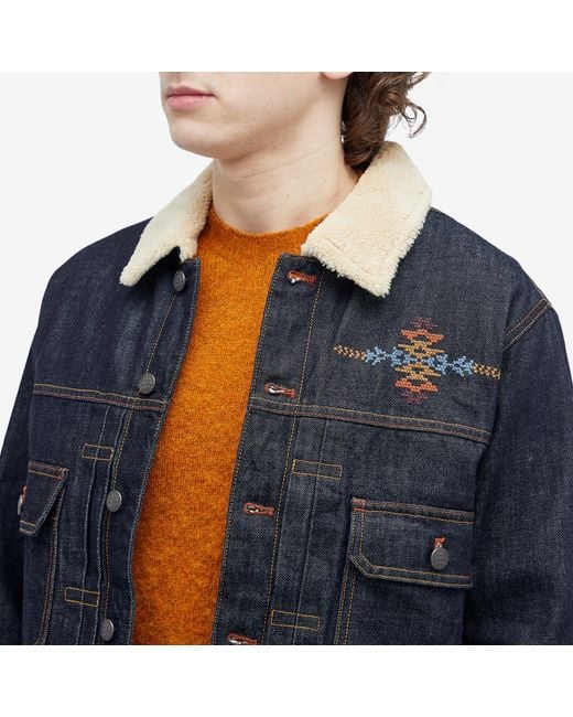 Pendleton Needlework Type Ii Denim Jacket in Blue for Men | Lyst