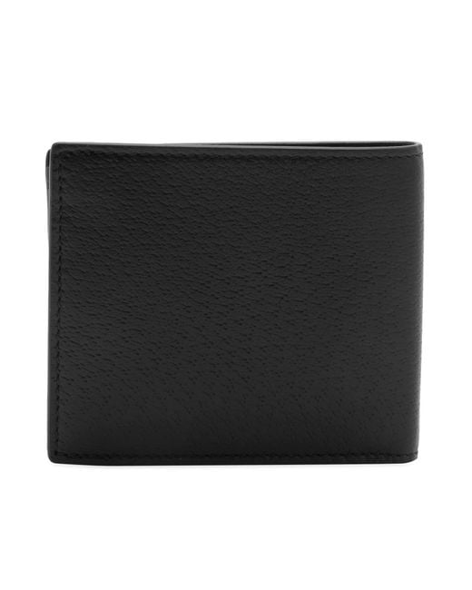 Gucci Bee Logo Wallet in Black for Men | Lyst