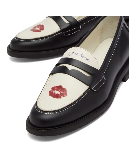 Duke & Dexter Wilde Kiss Penny Loafer in Black | Lyst