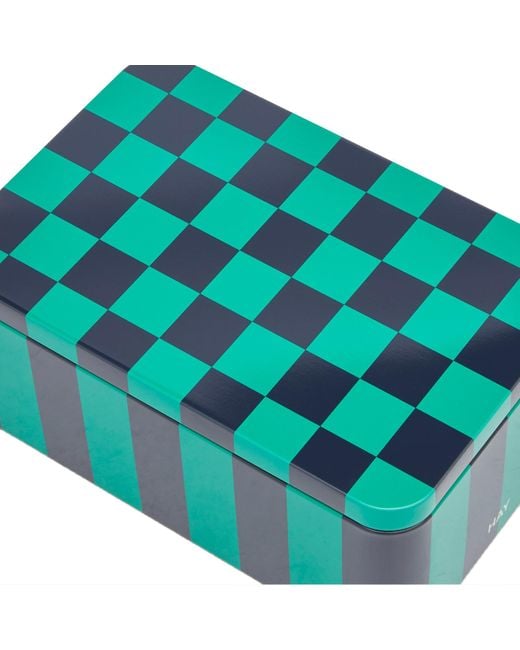 Hay Tin Container in Blue | Lyst UK