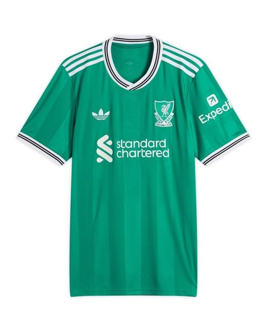 adidas Liverpool Fc 25/26 3Rd Jersey Top in Green | Lyst